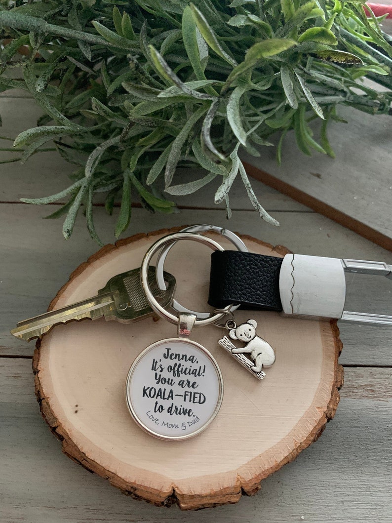 Personalized Keychain for New Driver Gift for Daughter on | Etsy