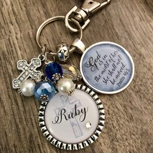 Bible Verse Keychain, Scripture Keychain, Christian Keychain, Religious ...