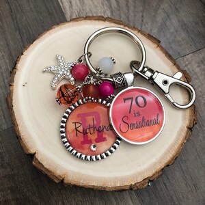 70th Gift, 70th Milestone Gift, 70 and Sensational Gift, Hot Pink and ...
