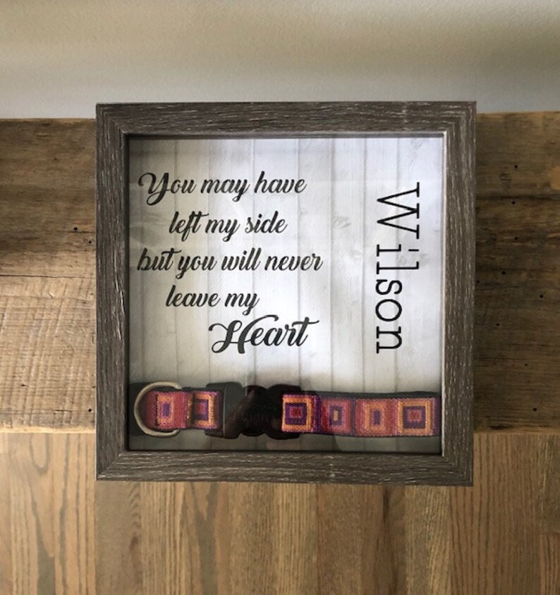 CUSTOM You May Have Left My Side but Not My Heart - Etsy