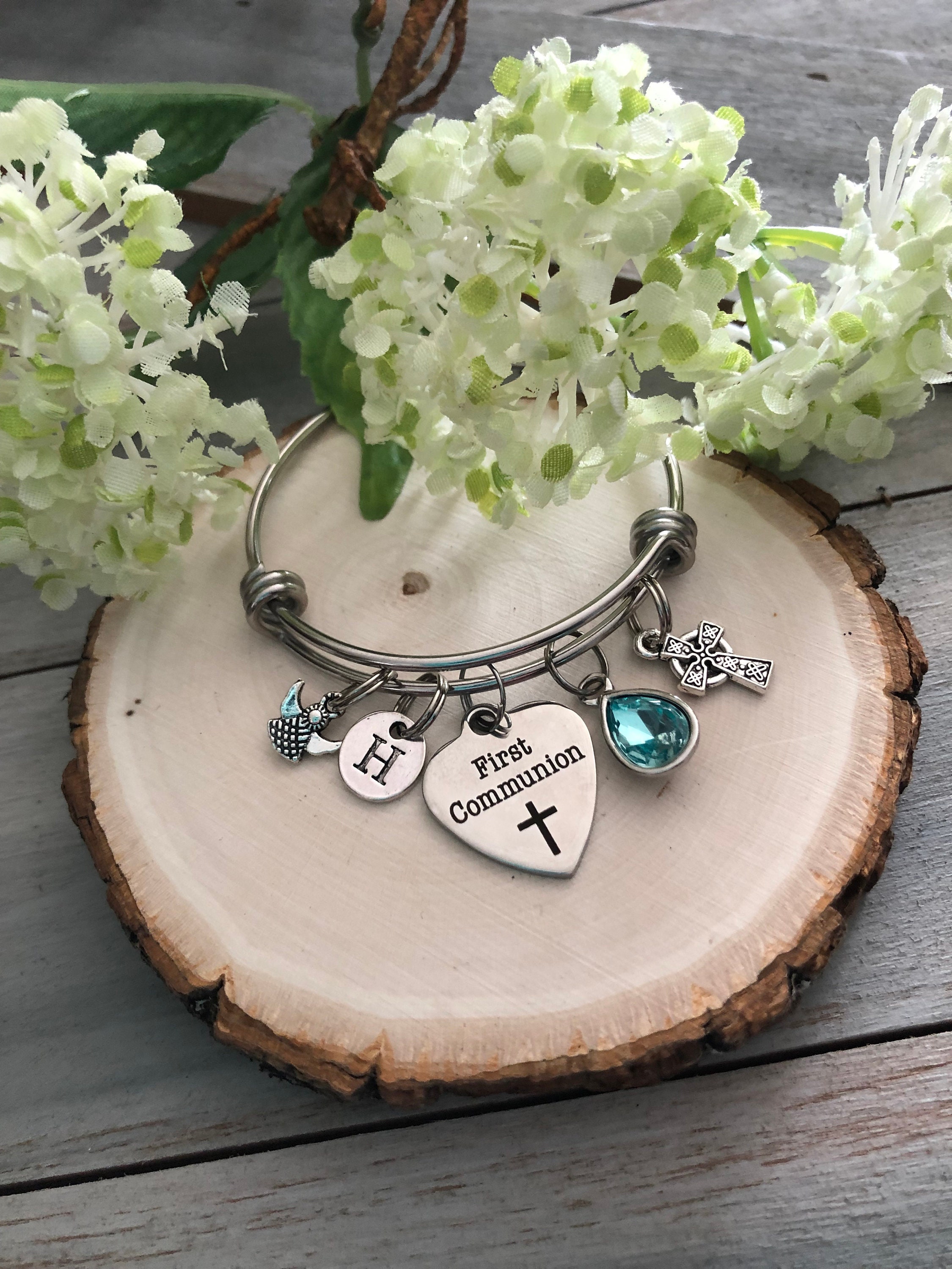 FIRST Holy COMMUNION GIFT Baptism Gift Girls First Communion | Etsy