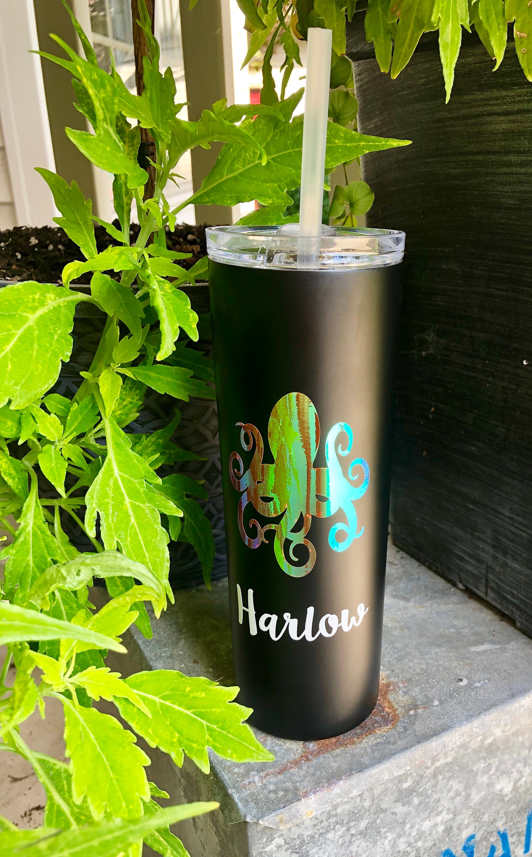 Personalized Octopus Stainless Steel Tumbler Octopus Cup With | Etsy