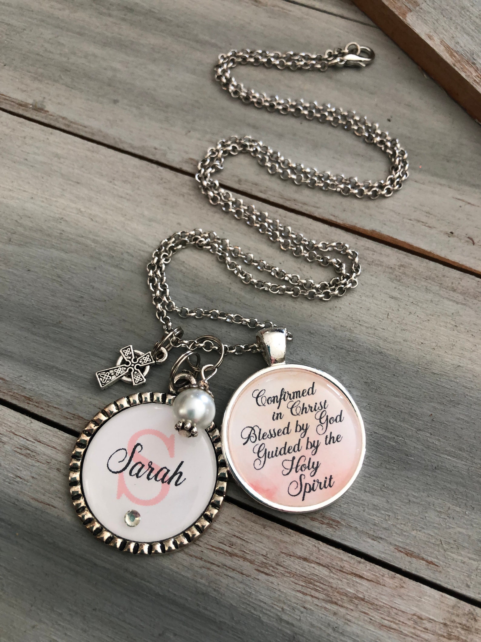 Confirmation Gift for Girls-confirmation Jewelry Gift - Etsy