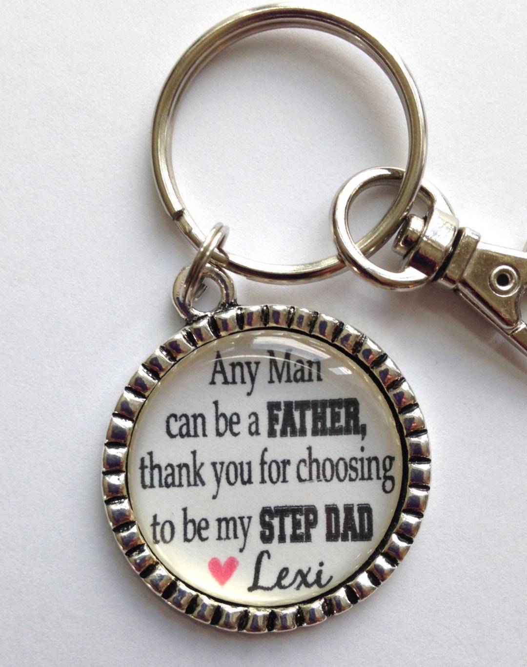 Step Dad of the Bride Gift "any Man Can Be a Father, Thank You for ...