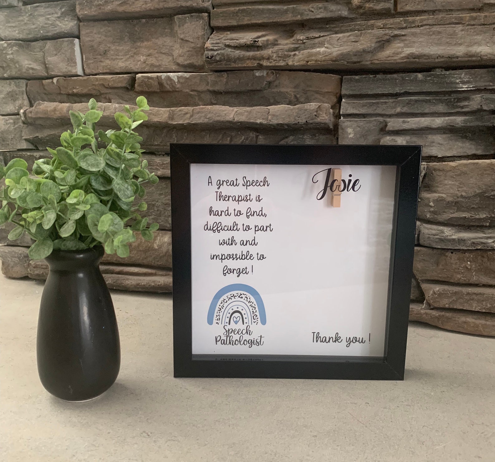 Occupational Therapist Gifts, Add Photo Frame, Gift for Occupational ...