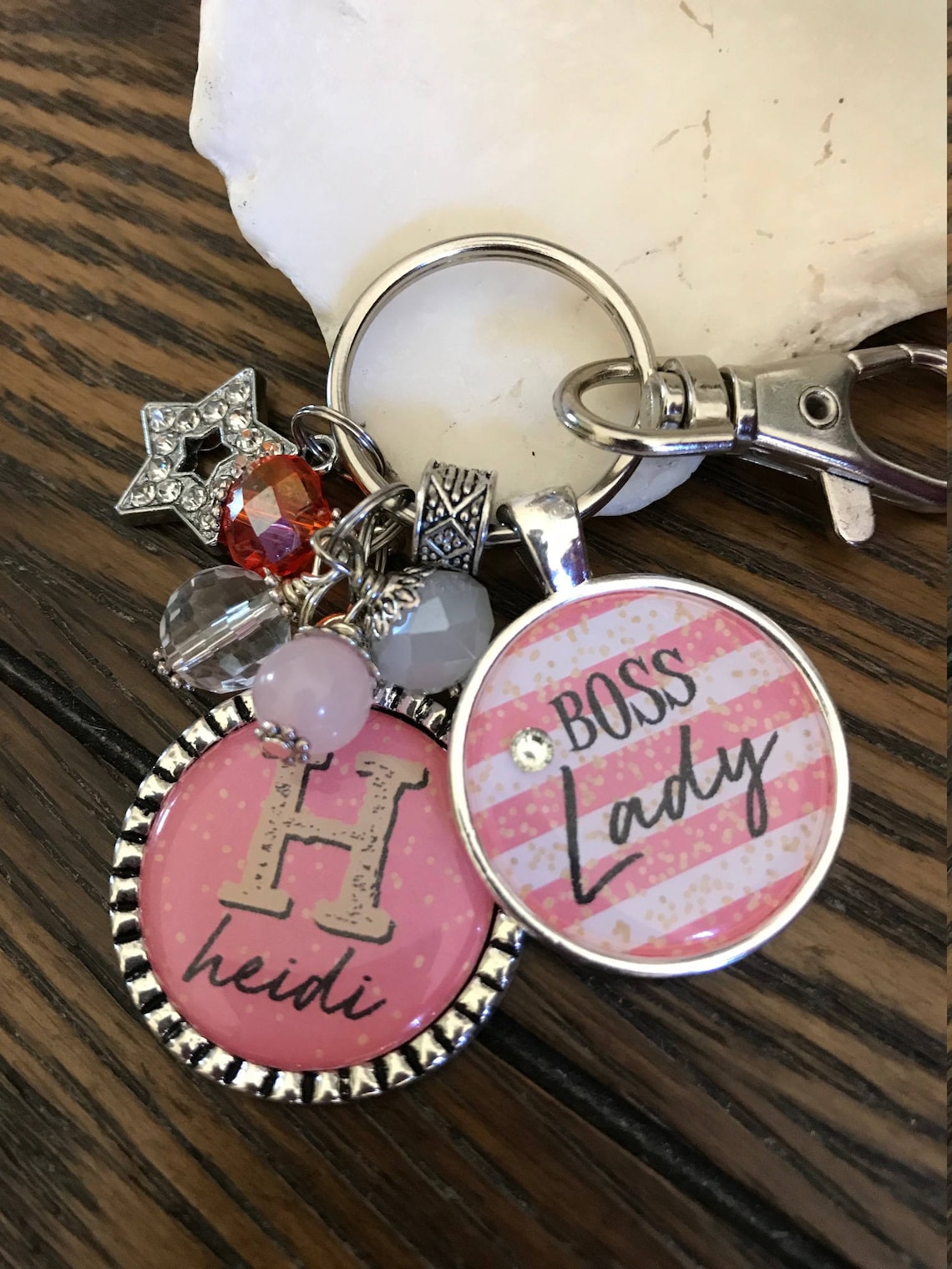 Custom Boss Lady jewelry Personalized boss gift idea Name | Etsy