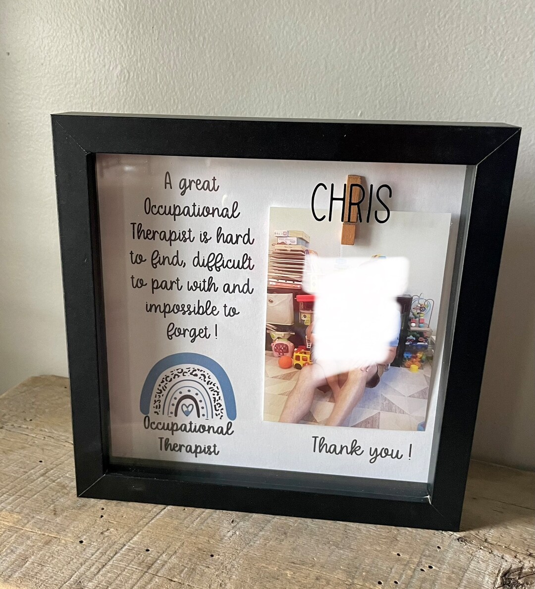 Occupational Therapist Gifts, Add Photo Frame, Gift for Occupational ...