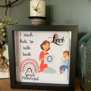Speech Therapist Gifts, Add Photo Frame, Gift for Speech Language ...