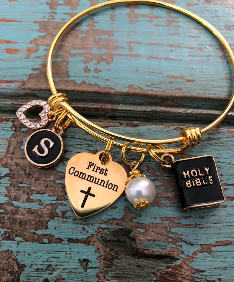 FIRST Holy COMMUNION GIFT Baptism Gift Girls First Communion - Etsy