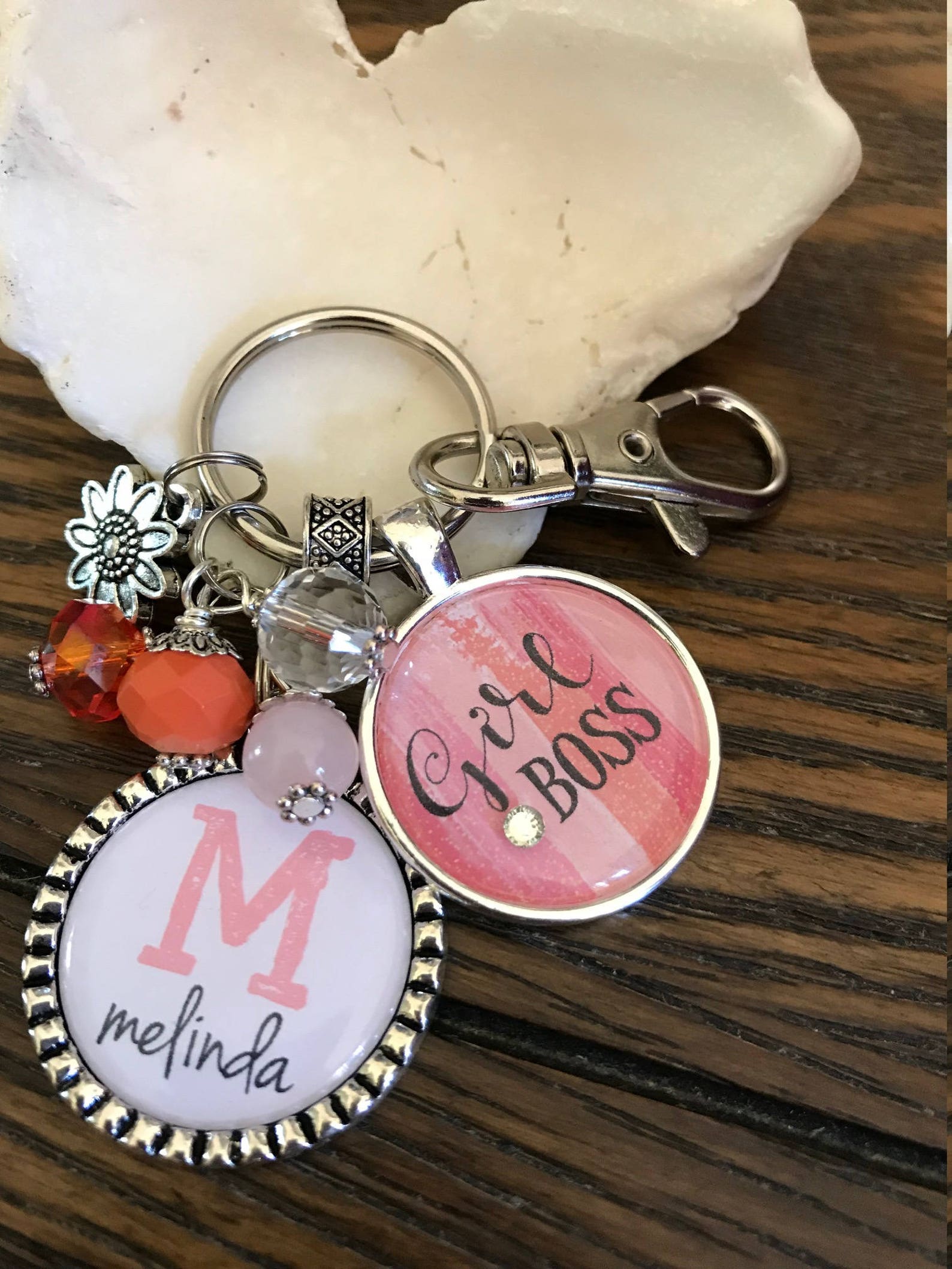 Custom Girl Boss jewelry Personalized boss gift idea Name | Etsy
