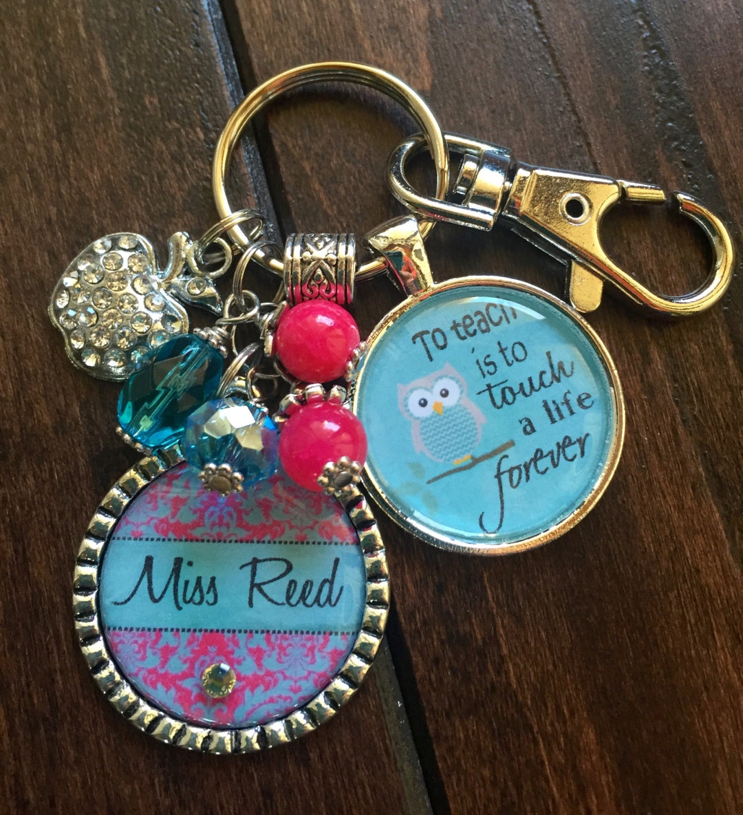 Personalized Teacher Gift, "to Teach is to Touch a Life Forever" Gift ...