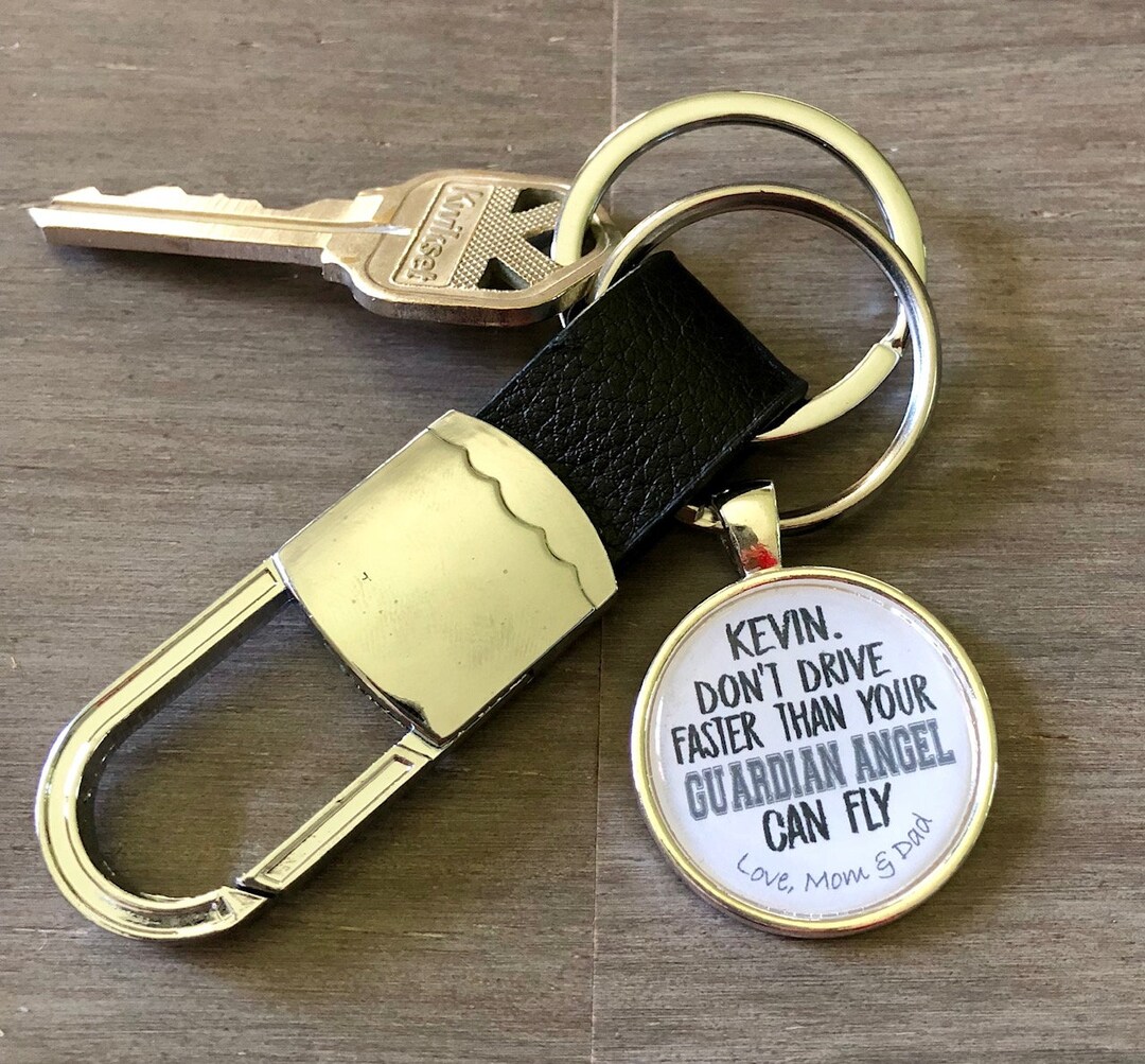 Personalized Keychain for New Driver Gift for 16 Year Old Boy Don't ...