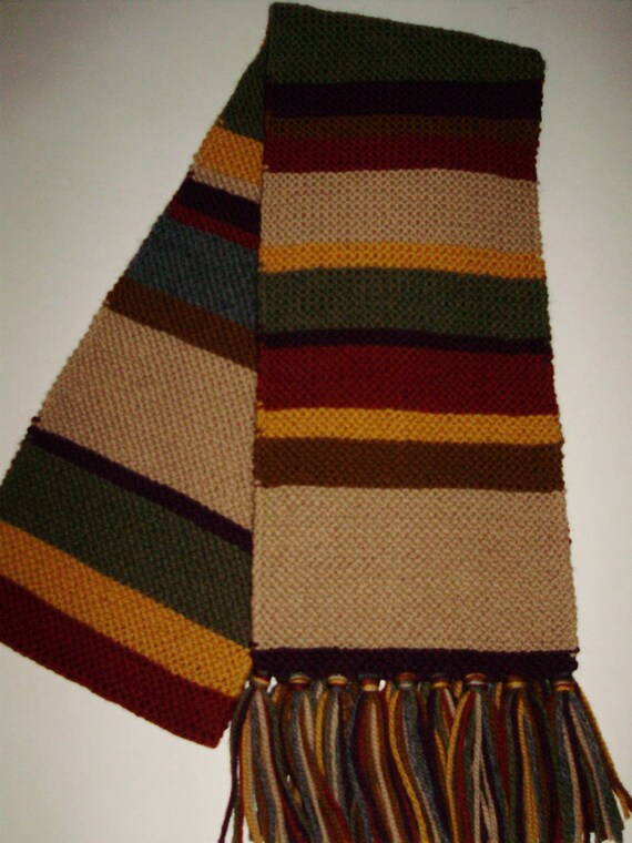 Tom Baker Scarf Pattern