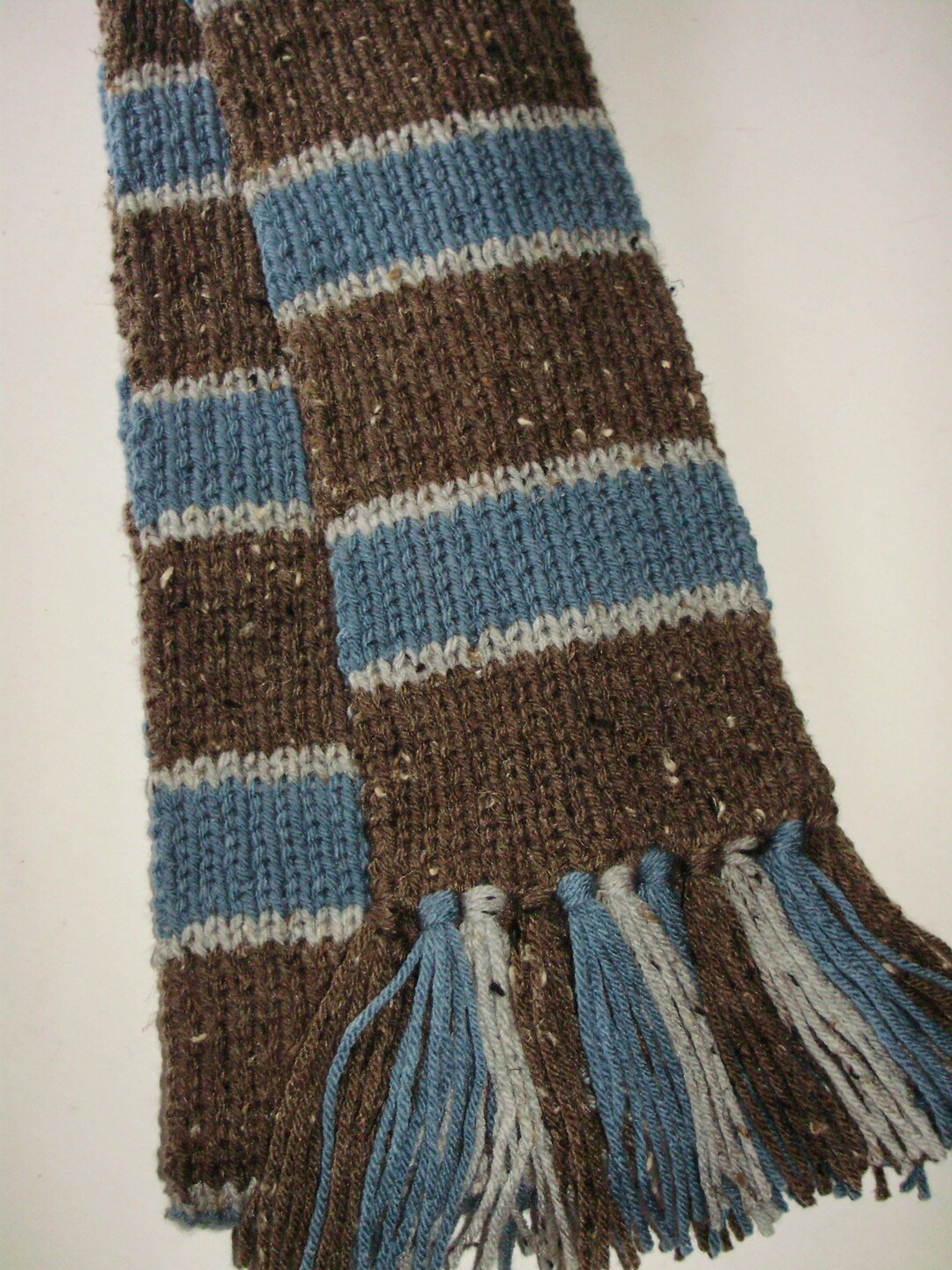 ACRYLIC Dr John Watson Hand Knit Style Scarf Sherlock Holmes A Game of ...