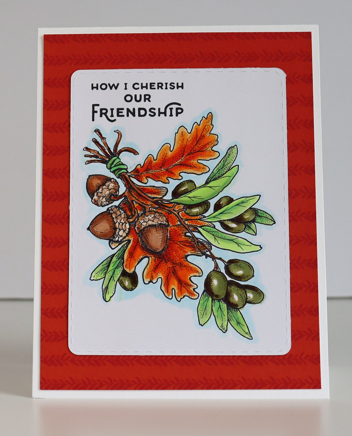 How I Cherish Our Friendship Greeting Card - Etsy