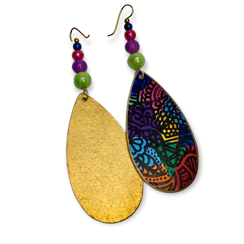 Adamma Hand-painted Hand-drawn Zentangle Doodle Colorful - Etsy