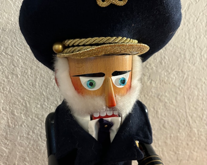 Steinbach Captain Smith Titanic 18 Inch Nutcracker Handmade Germany ...