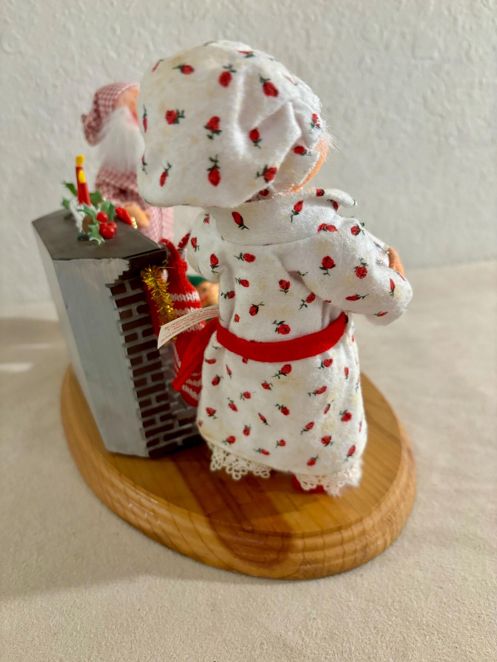 Annalee Christmas Morning 2002 Vignette 7” Mrs Claus Elf Read ...
