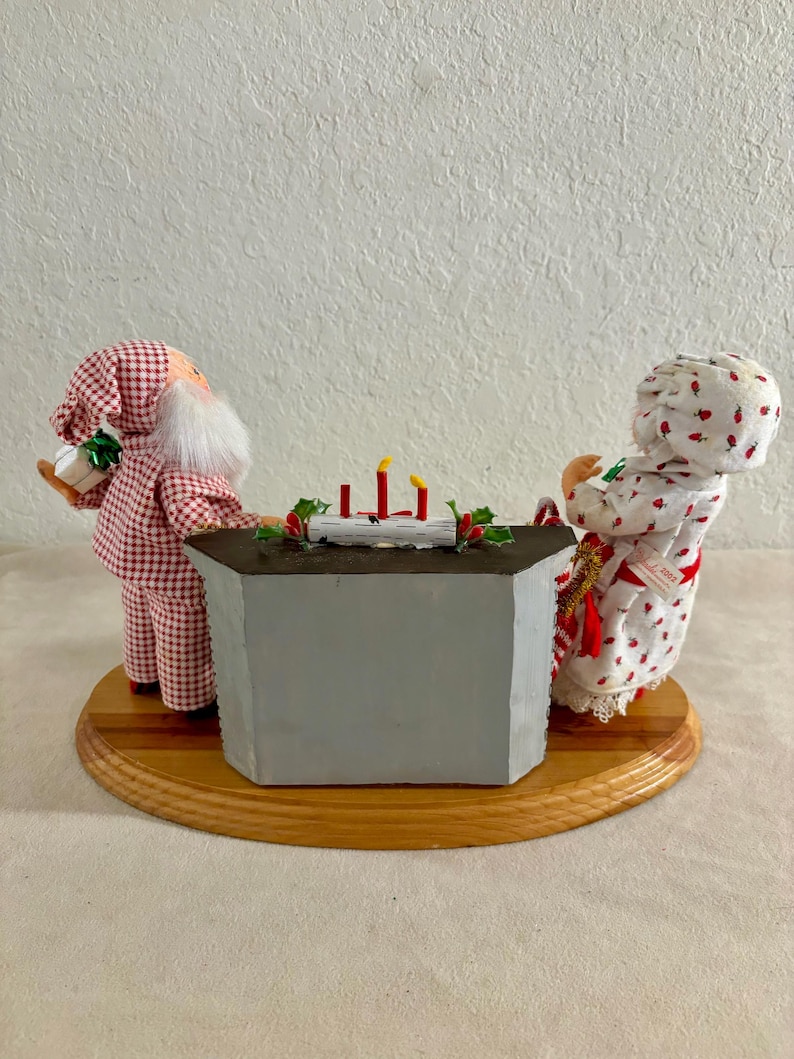 Annalee Christmas Morning 2002 Vignette 7” Mrs Claus Elf Read ...