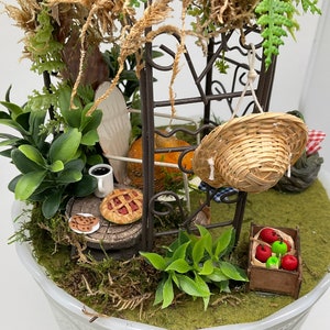 Miniature Secret Garden Picnic Diorama Decor - Etsy