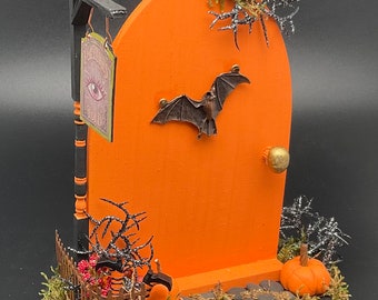 Custom Vintage Style SWAMI Zandar FORTUNE TELLER Door Peep Hole Plate ...