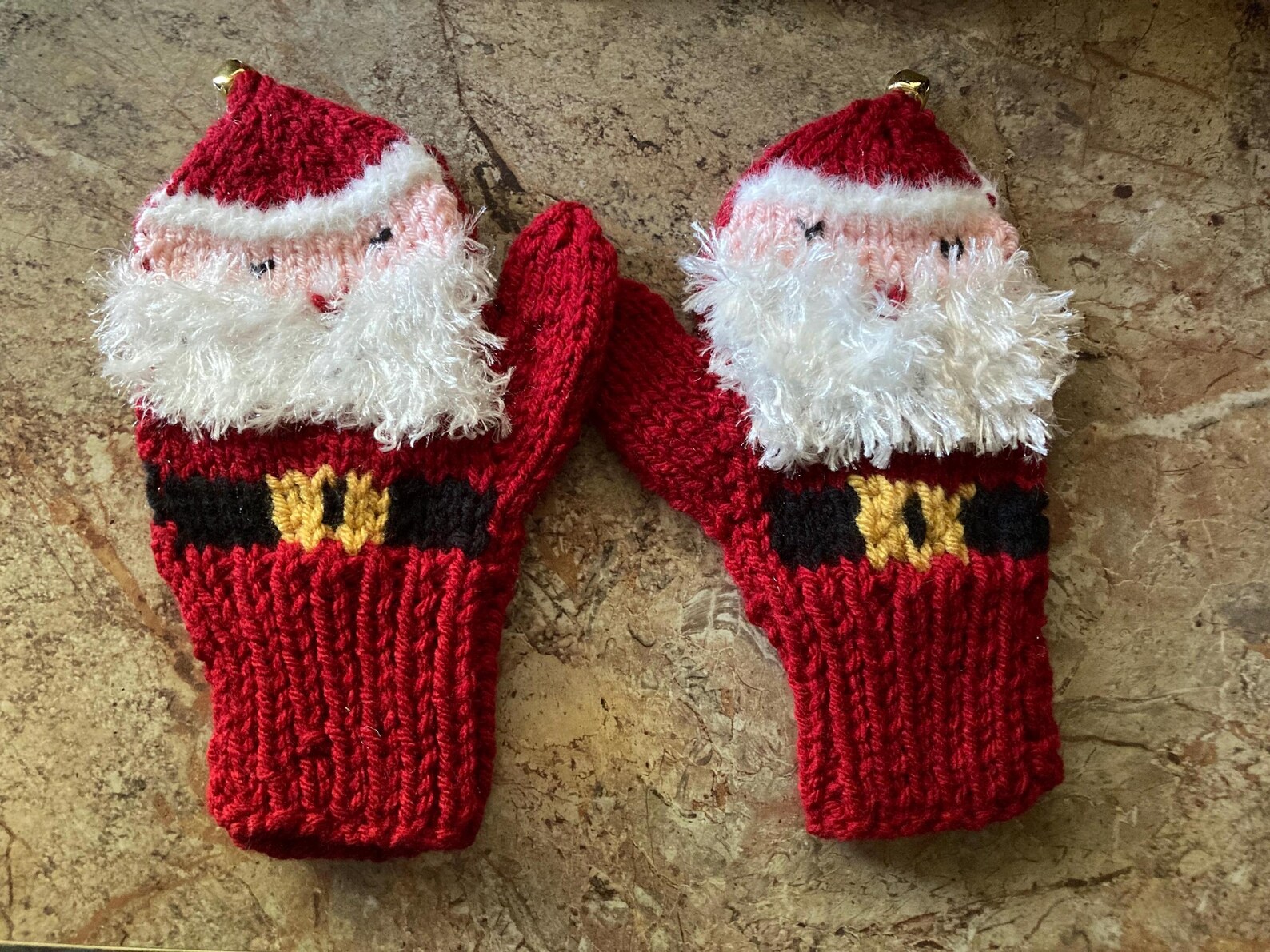 Kids - Adult Santa Mittens - Etsy