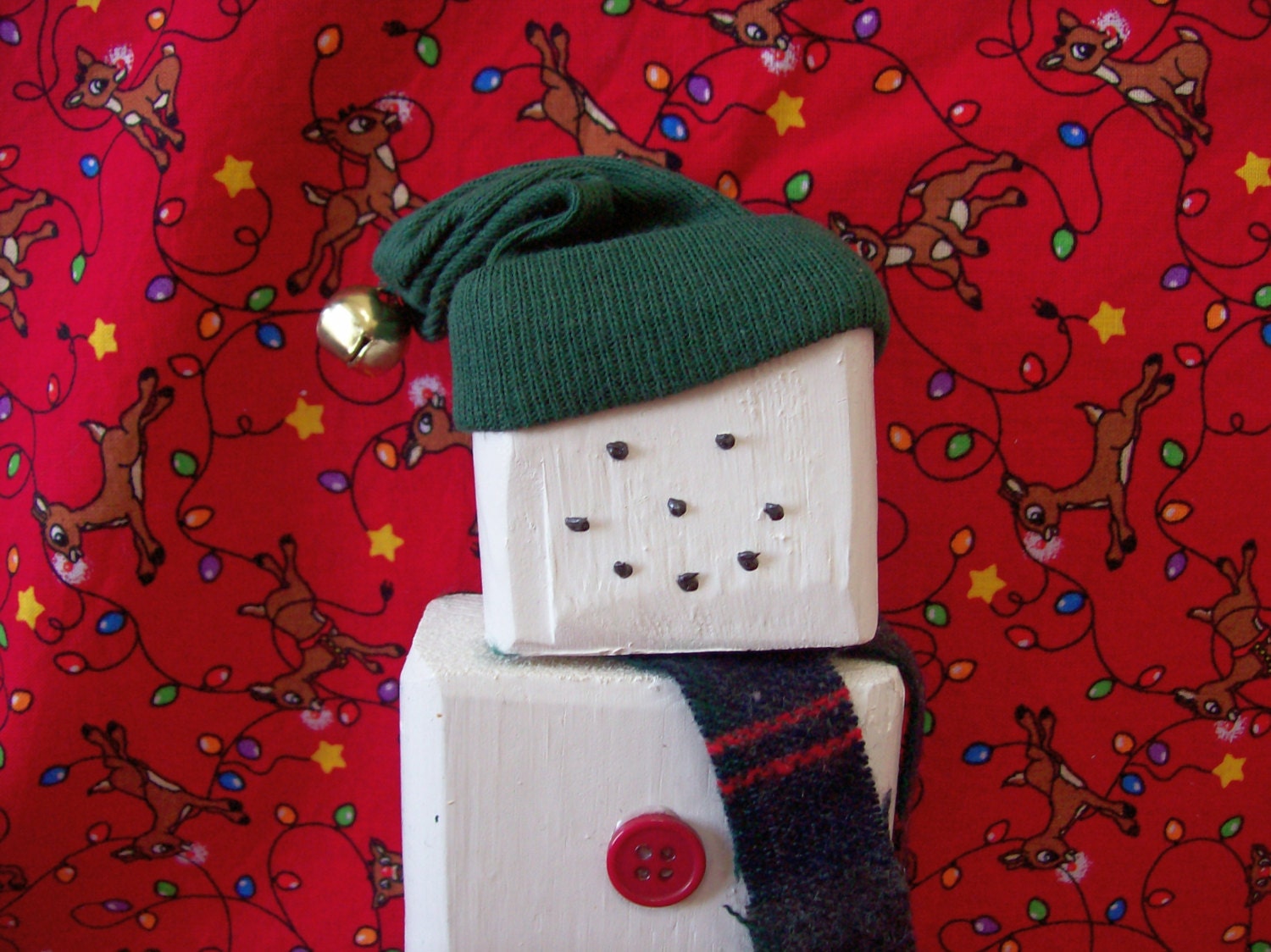 Wooden Stacking Snowman - Etsy