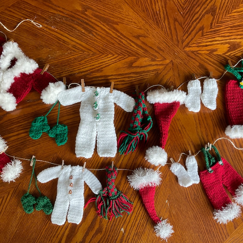Hanging Clothes Garland - Etsy