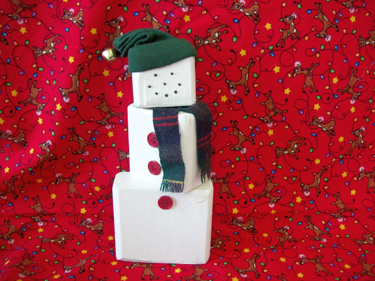 Wooden Stacking Snowman - Etsy