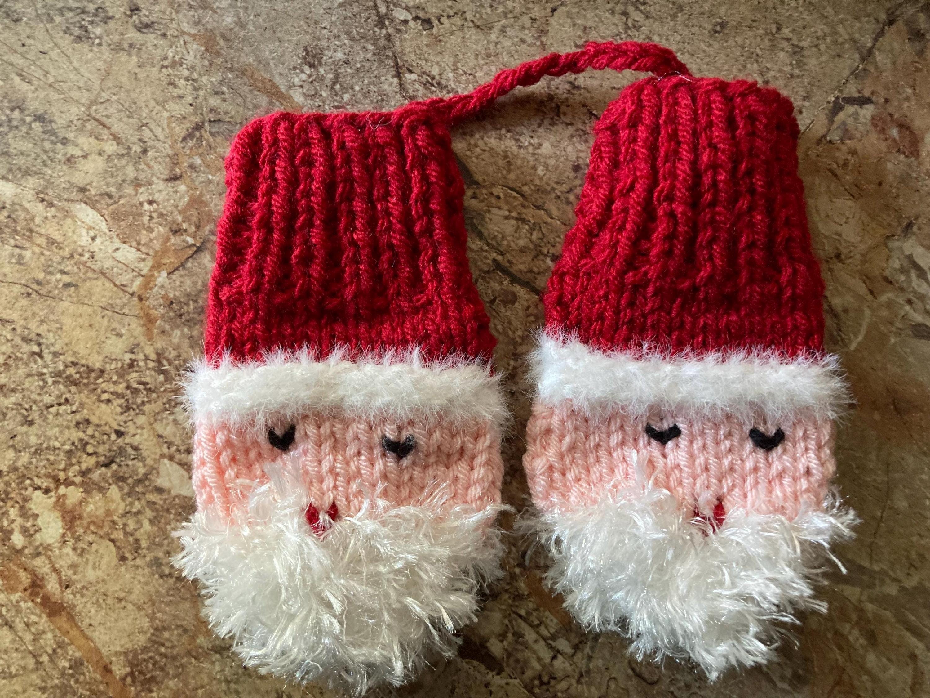 Kids - Adult Santa Mittens - Etsy