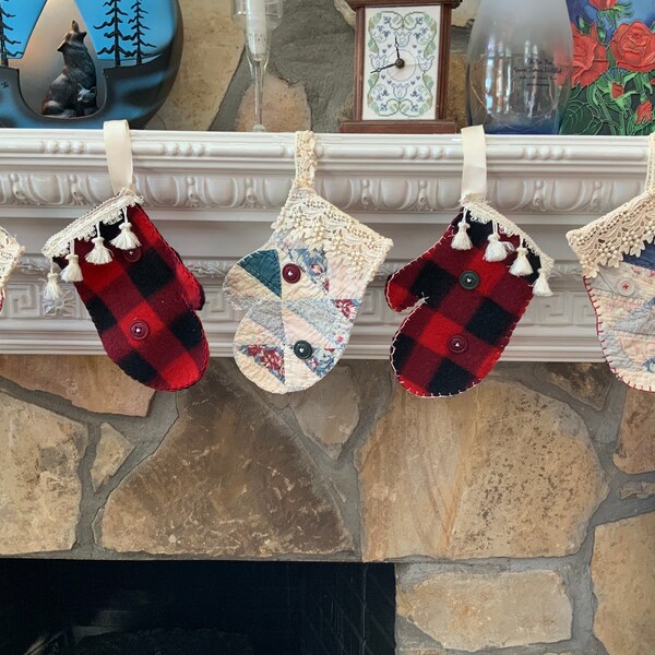 Christmas Mittens - Etsy