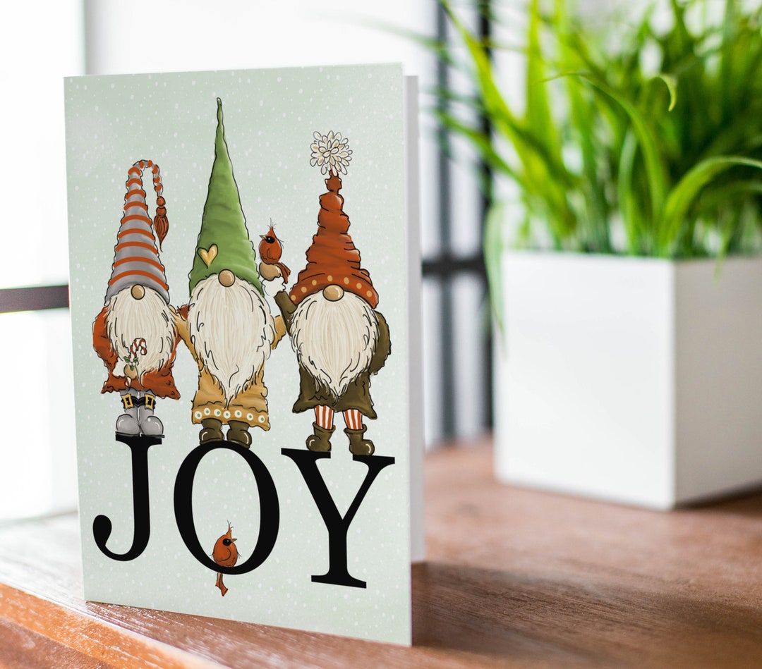Christmas Cards Gonk Christmas Cards Funny Christmas Gonk Card for ...