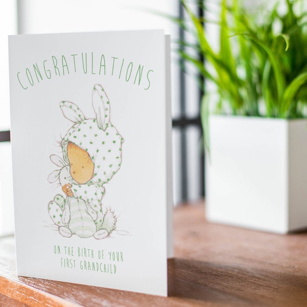 Congratulations Card Grandchild - Etsy
