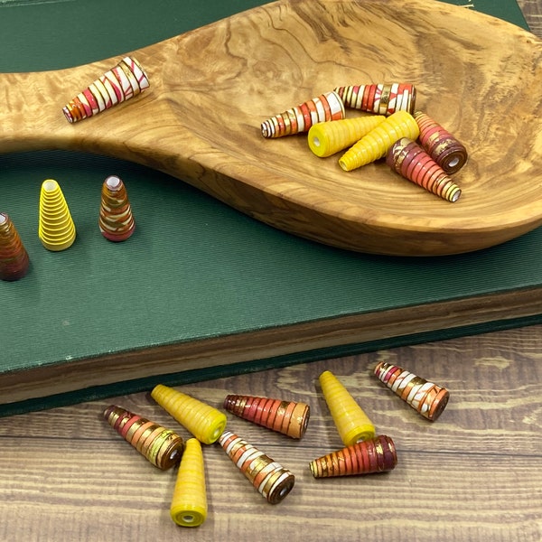 Cone Shaped Beads - Etsy