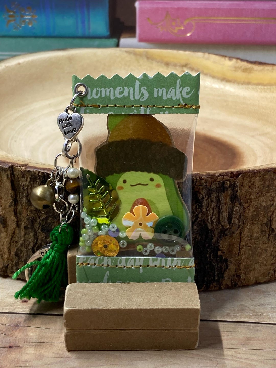 Candy Wrapper Shaker Dangle Junk Journals Backpack Purse Keychain - Etsy