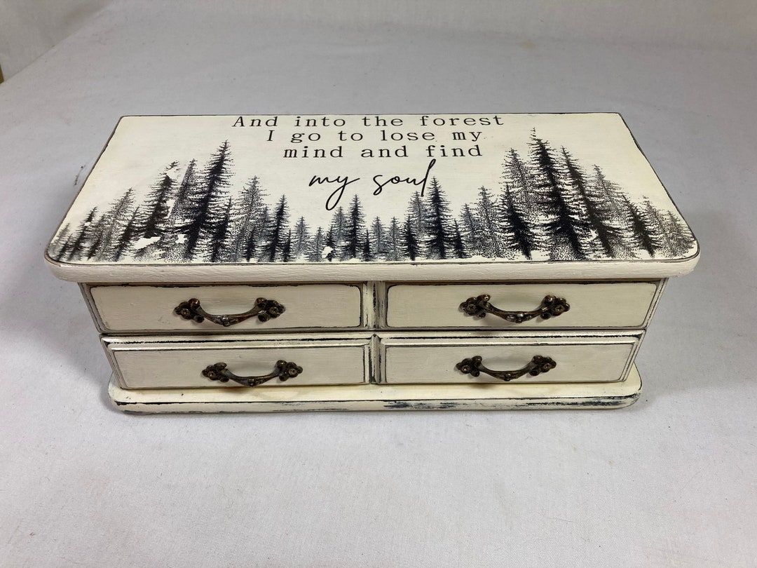 Jewelry Box Upcycled Trinket Box - Etsy