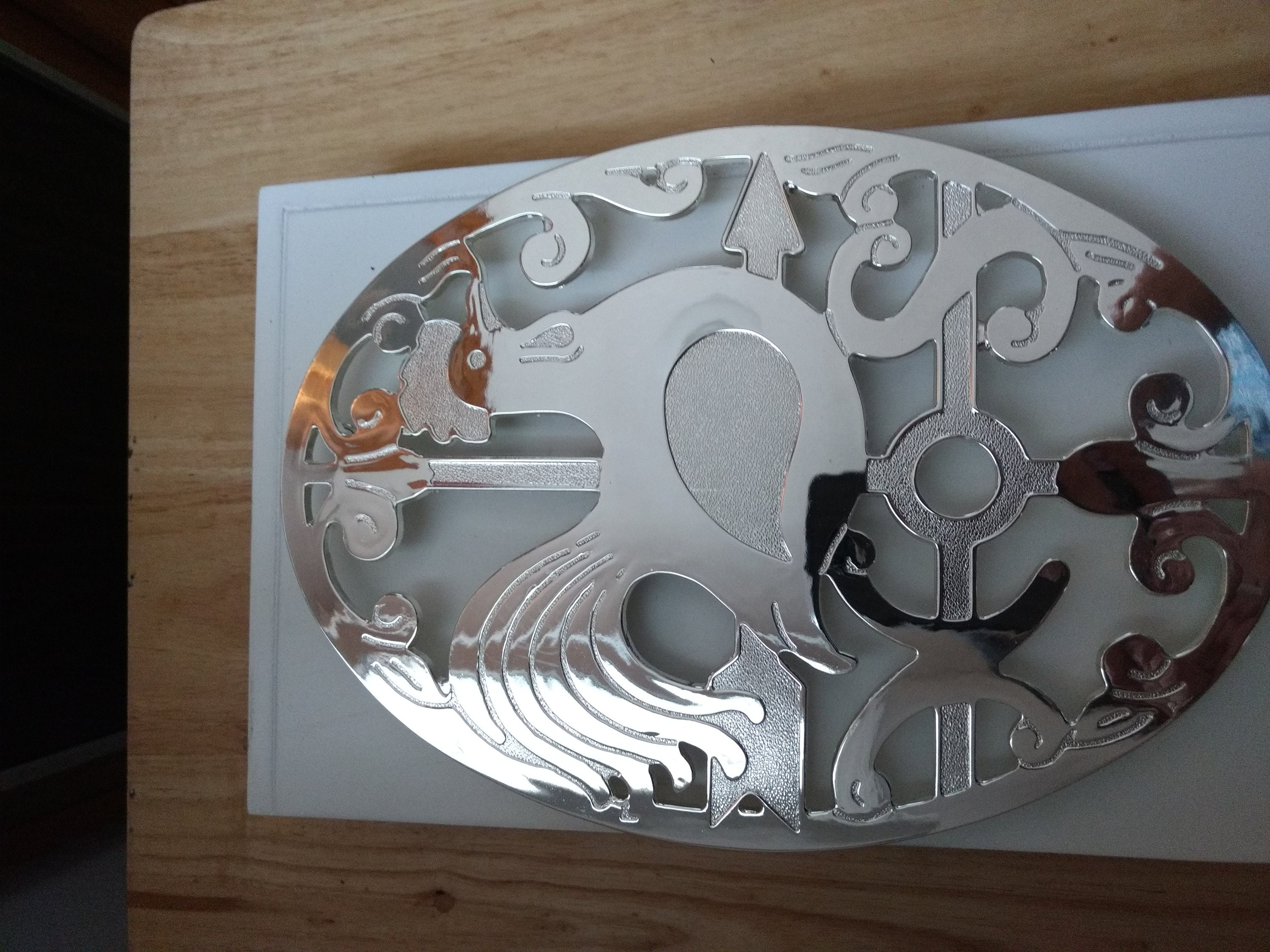 Wm.a. Rogers Oneida Silver Plated Rooster Trivet - Etsy