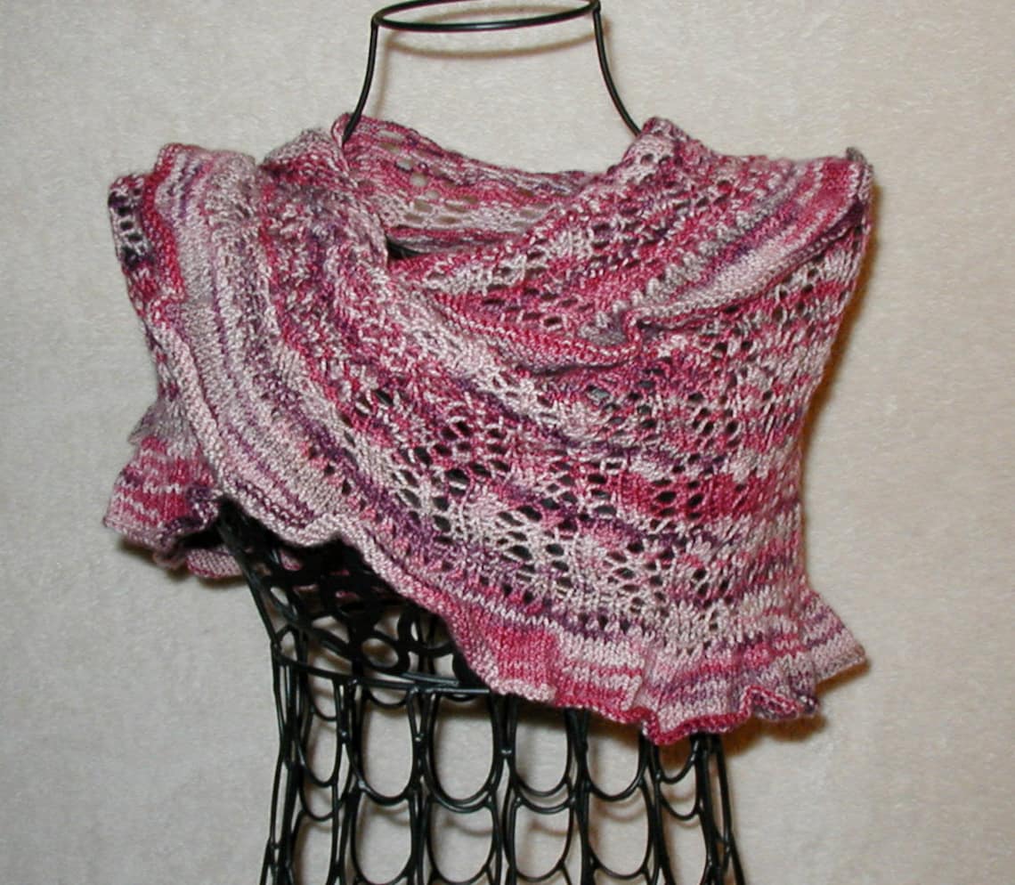 Chal rosa, Chal de mezcla rosa, Bufanda rosa, Bufanda de mezcla rosa ...