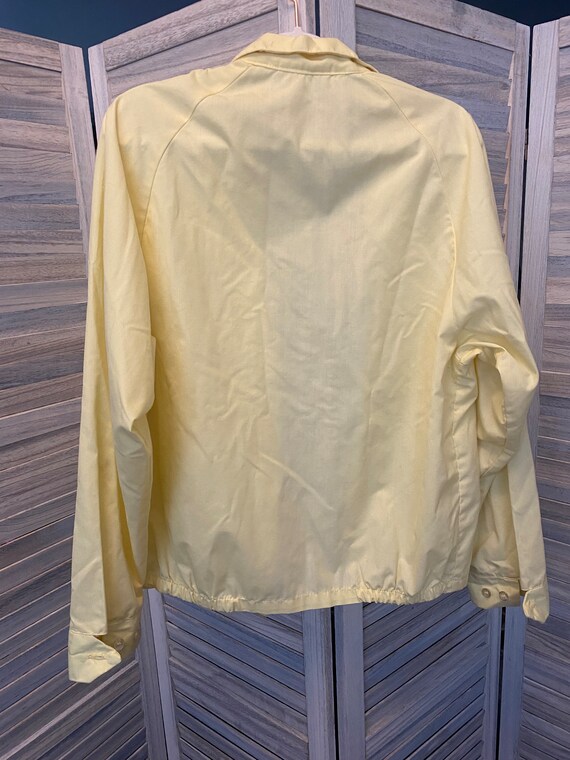 Vintage Pale Yellow 80s Chi Omega Fraternity Sorority… - Gem