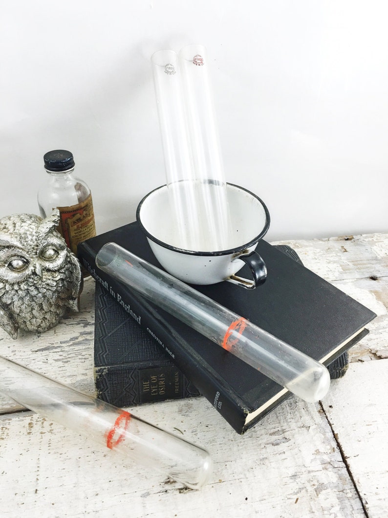Lot of 4 Large Vintage Test Tubes - Etsy