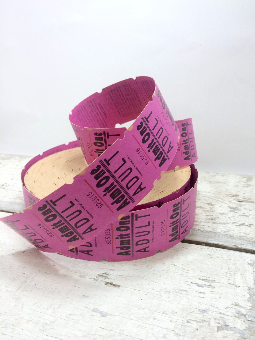 Vintage Pink/purple ADMIT ONE Tickets - Etsy