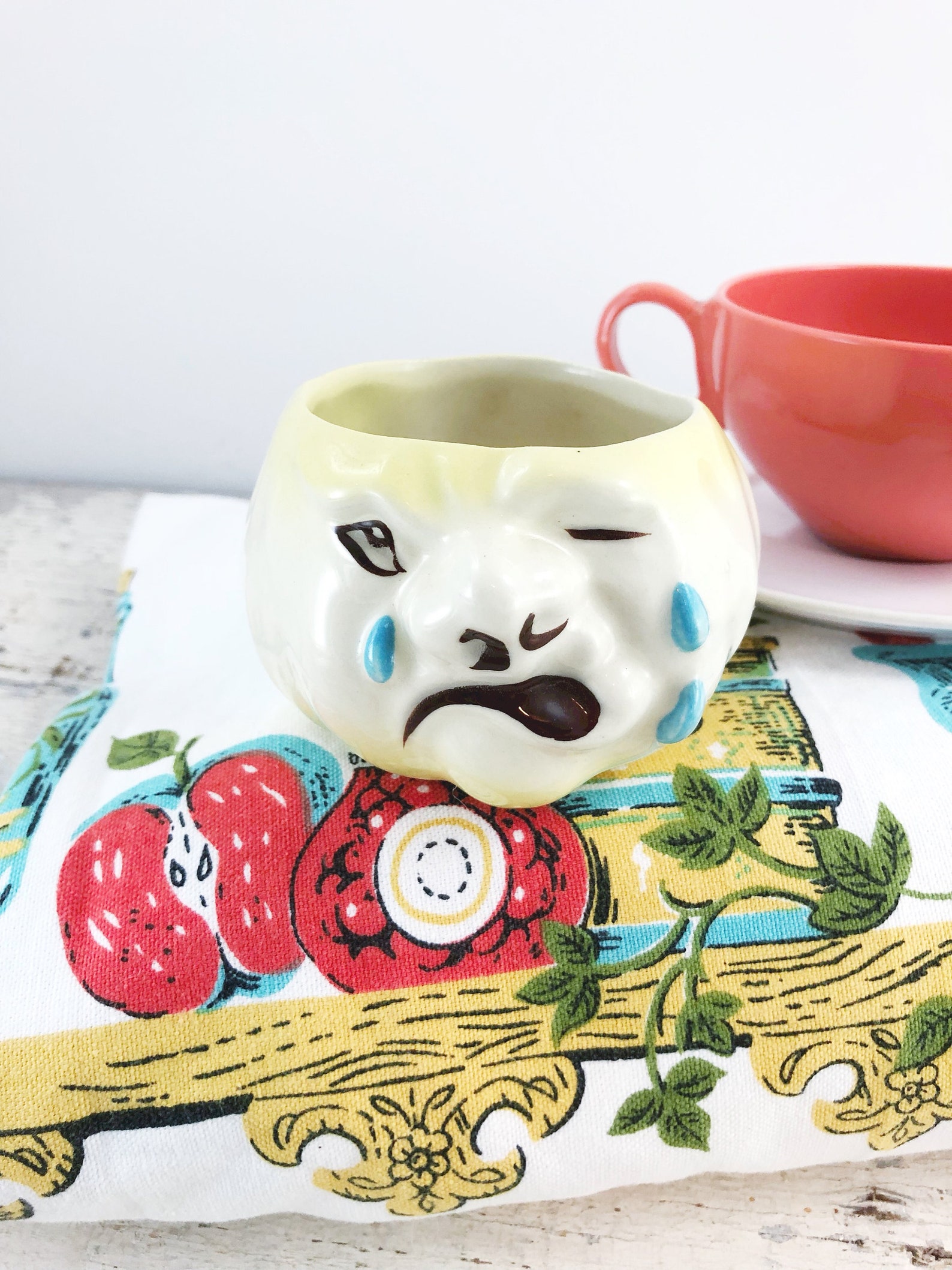 Kitschy Anthropomorphic Crying Onion - Etsy