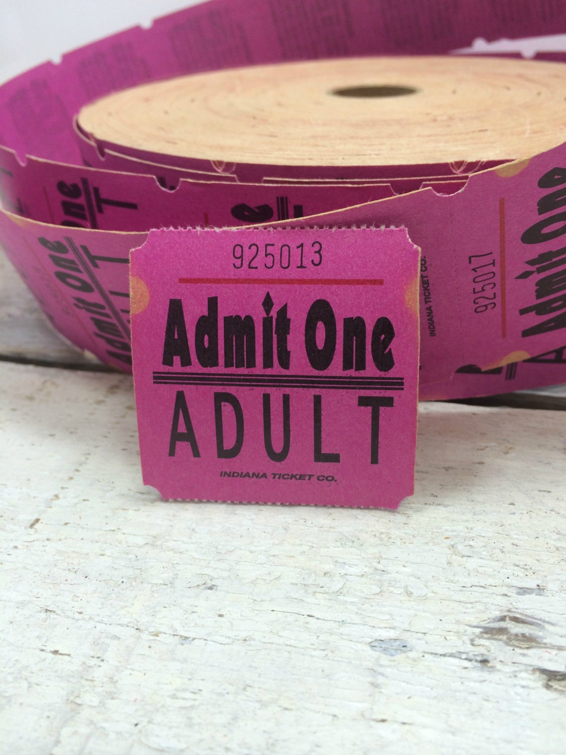 Vintage Pink/purple ADMIT ONE Tickets - Etsy