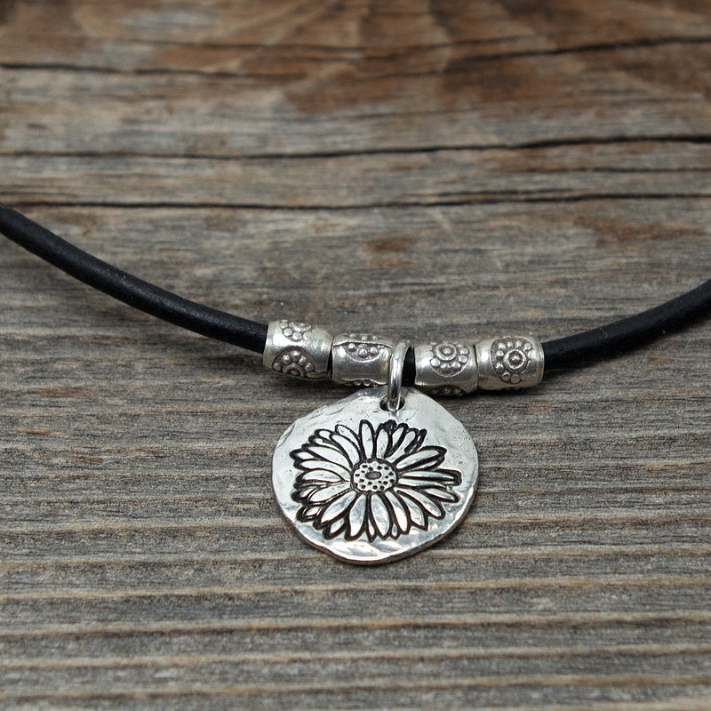 Leather Necklace - Etsy