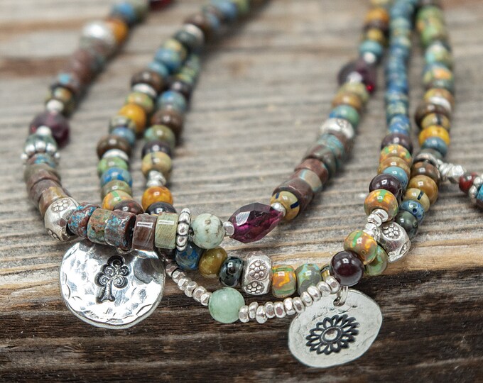 Seed Bead Bracelet, Boho Bracelet, Boho Jewelry, Colorful Bracelet ...