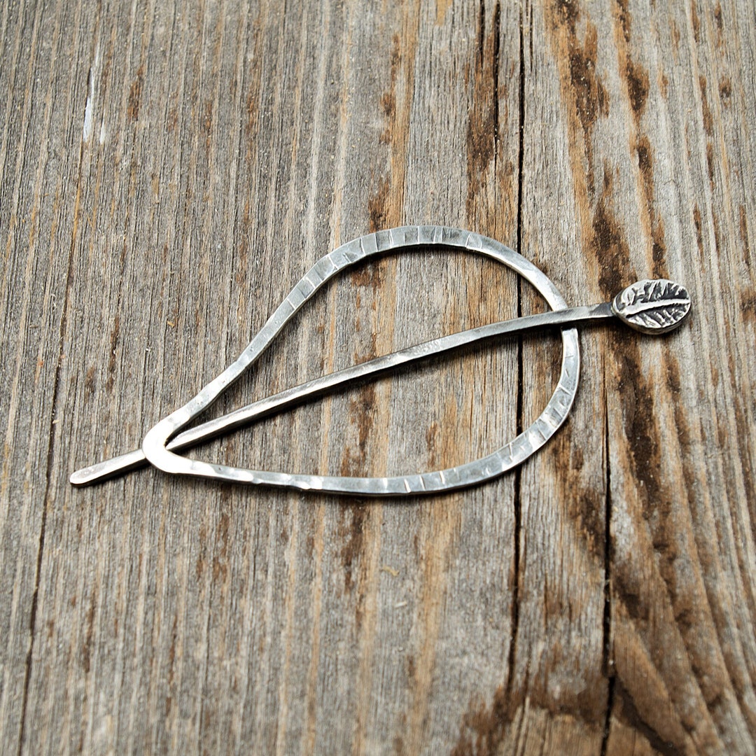 Scarf Pin, Sterling Silver Shawl Pin, Sweater Pin, Shawl Pin Silver ...