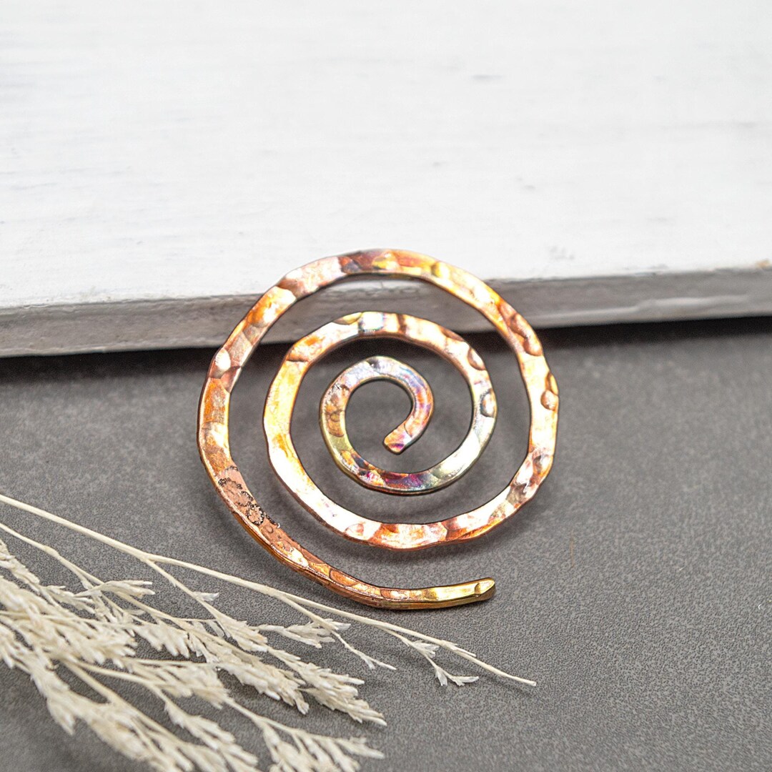 Shawl Pin, Scarf Pin, Jewelry Brooch, Celtic Shawl Pin, Copper Shawl ...