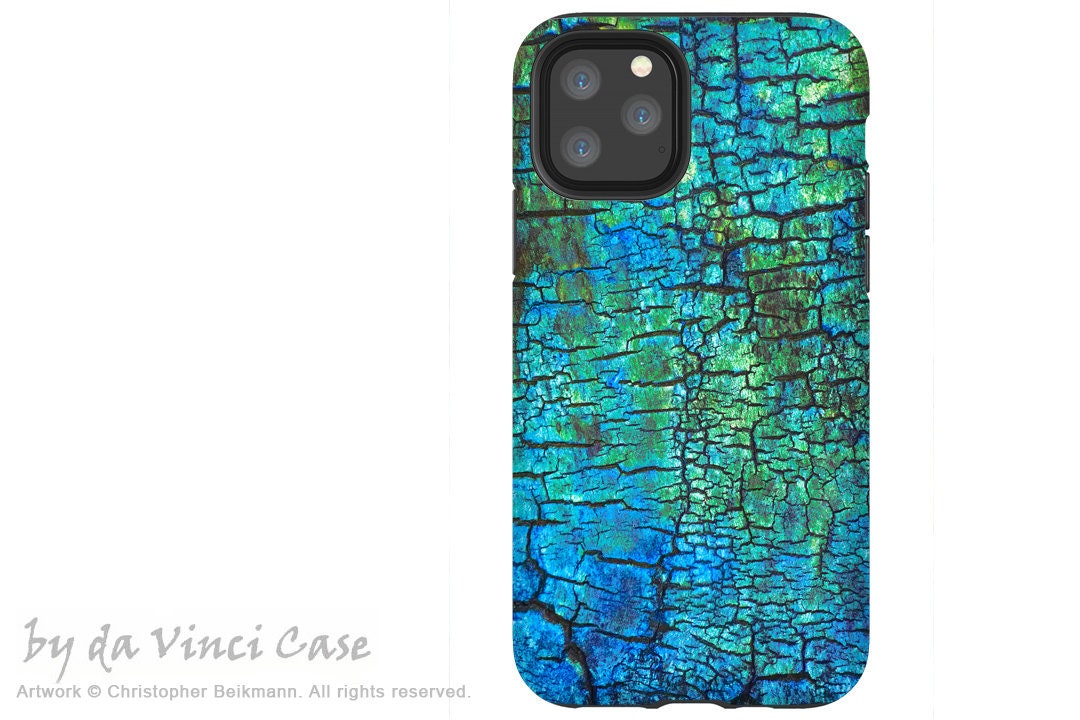 Azul Crust - Blue and Green Abstract Art Case for iPhone 12 Mini ...