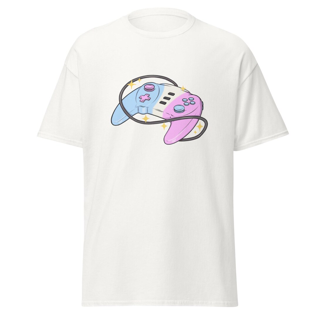 T-shirt : Gaymin' Transgender Pride Flag ** Trans Gaming Controller ...