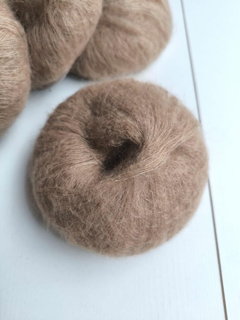 Top Kid Mohair Italian Kids Silk Kid Mohair Yarn Destash Craft Supplies ...